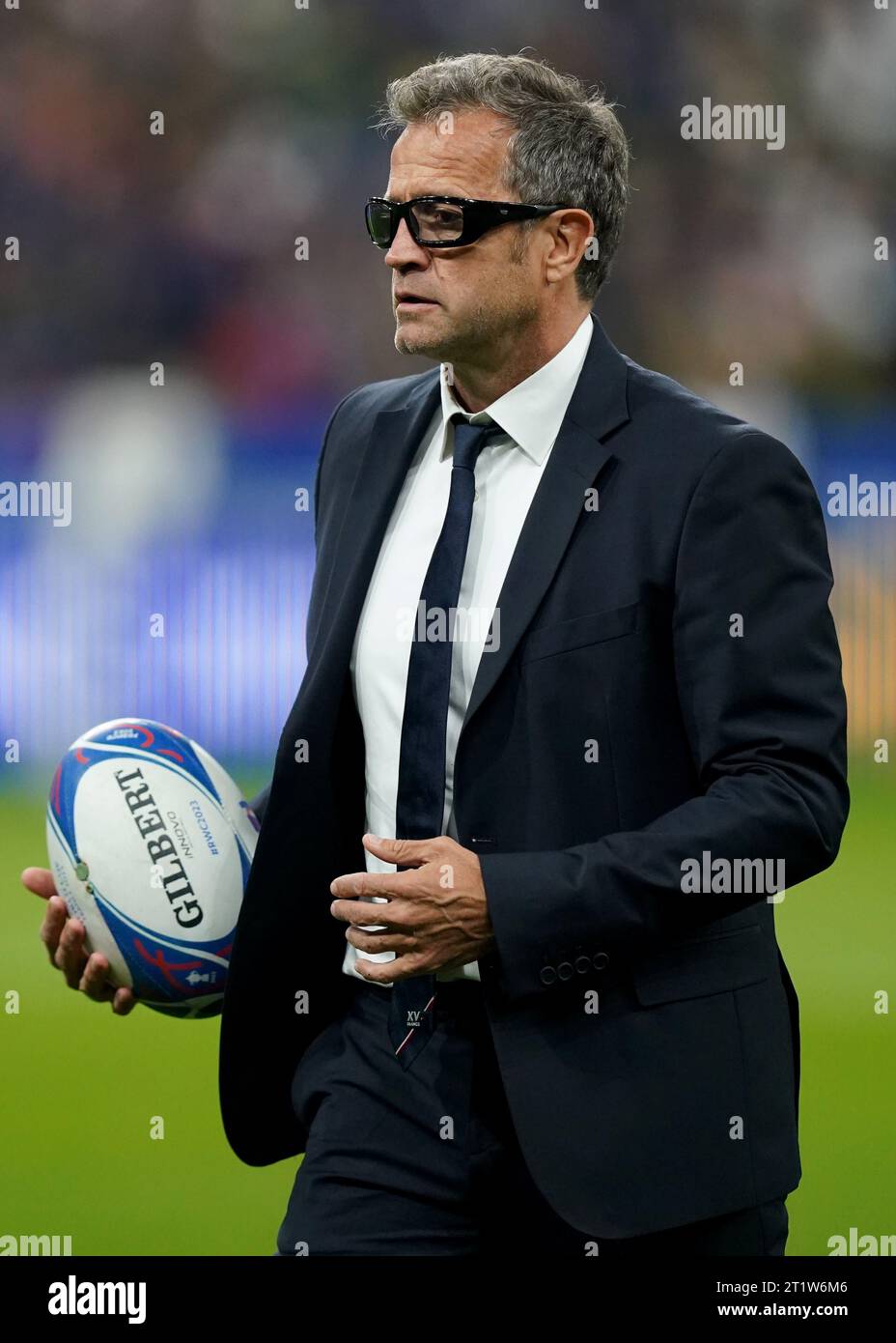 France Head Coach, Fabien Galthie, seen ahead of the Rugby World Cup ...