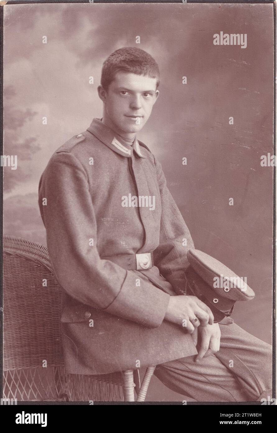 German spy, Josef Jakobs, a soldier in the Imperial German Army during the First World War Stock ...