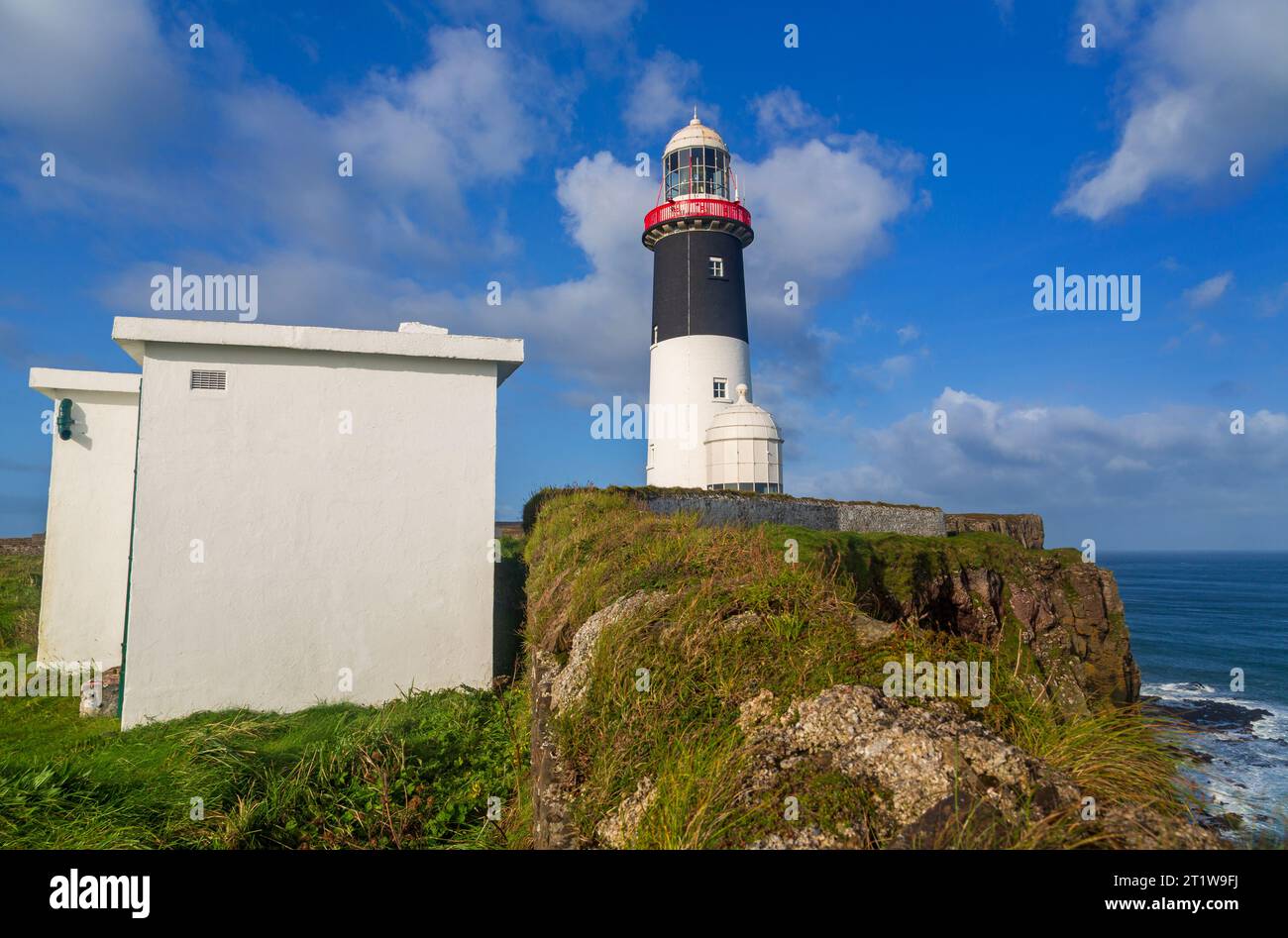East Lighthouse, Rathlin Island, County Antrim, Northern Ireland ...