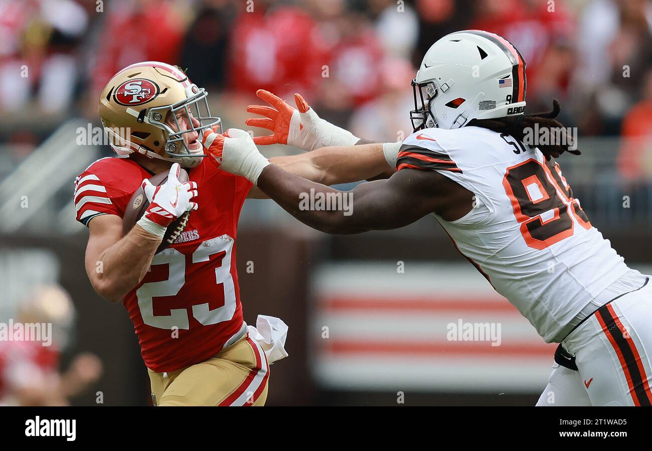 Christian mccaffrey 49ers hi-res stock photography and images - Alamy