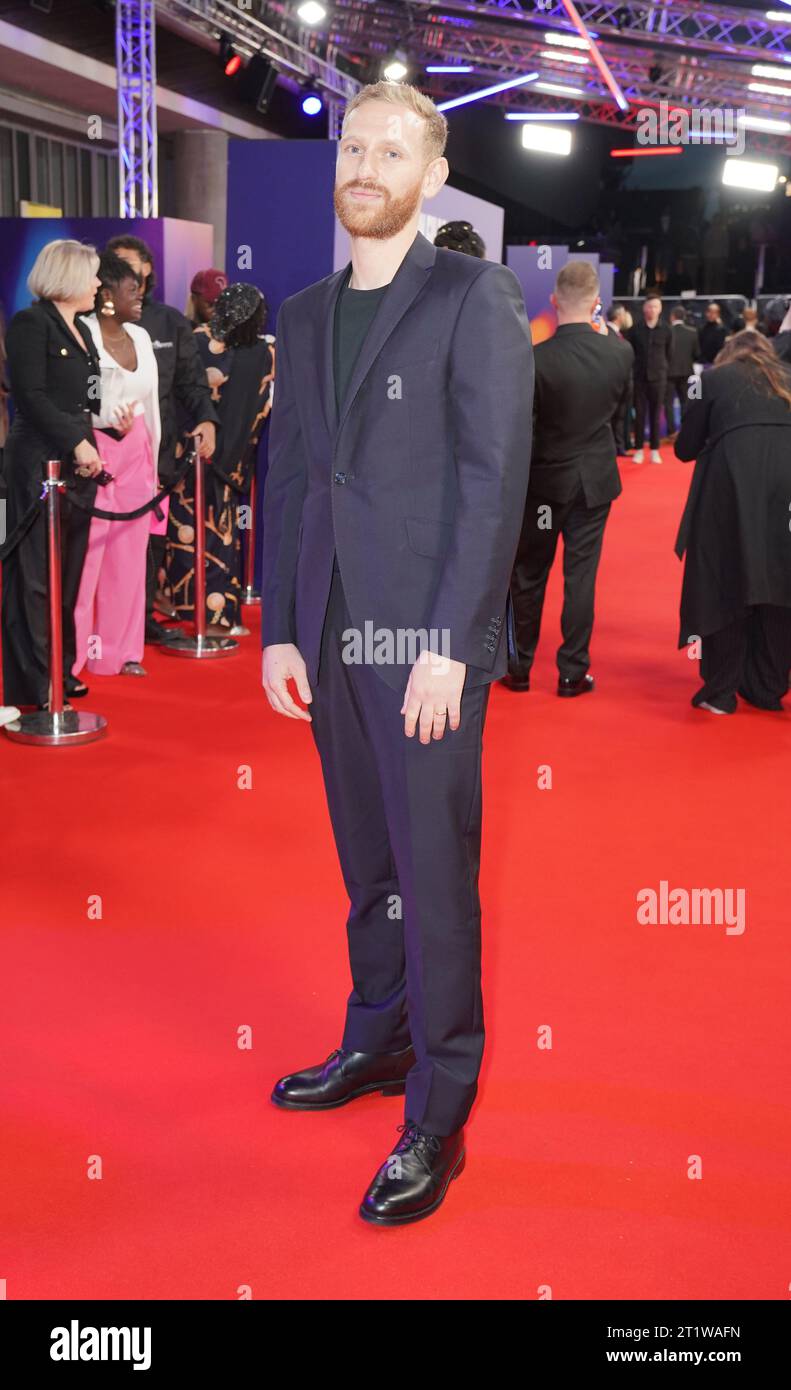 Dan Emmerson arrives for a screening of The Kitchen during the BFI ...