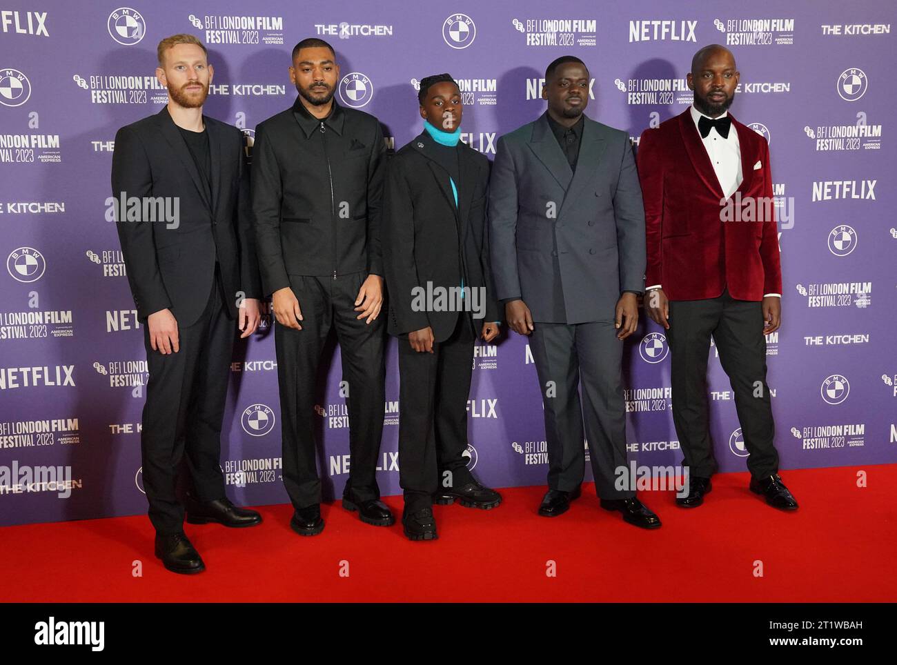 (left to right) Dan Emmerson, Kano, Jedaiah Bannerman, Daniel Kaluuya ...