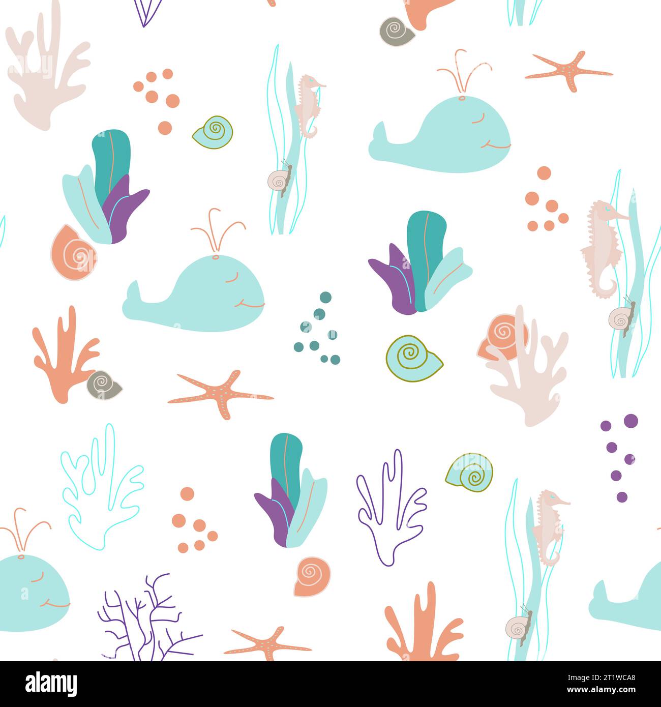 Cartoon seashells Cut Out Stock Images & Pictures - Alamy