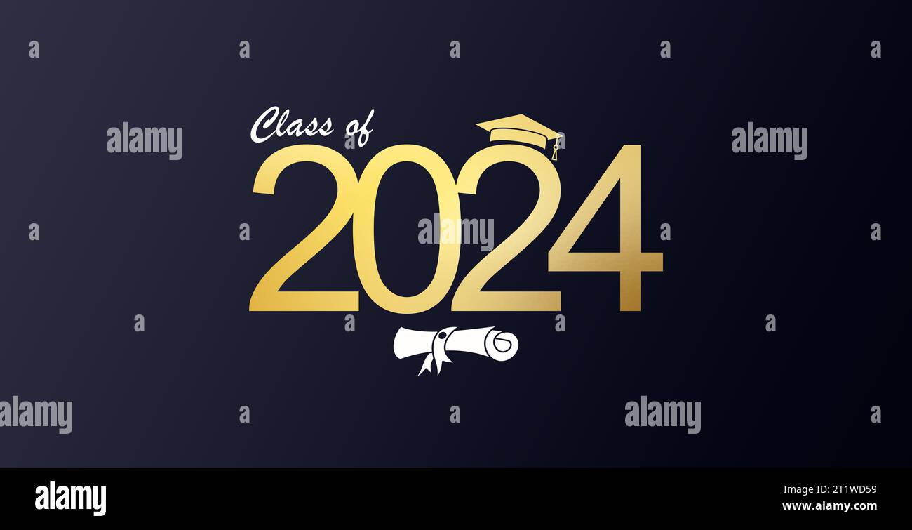 Congratulations on your graduation from school. Class of 2024. Congrats ...