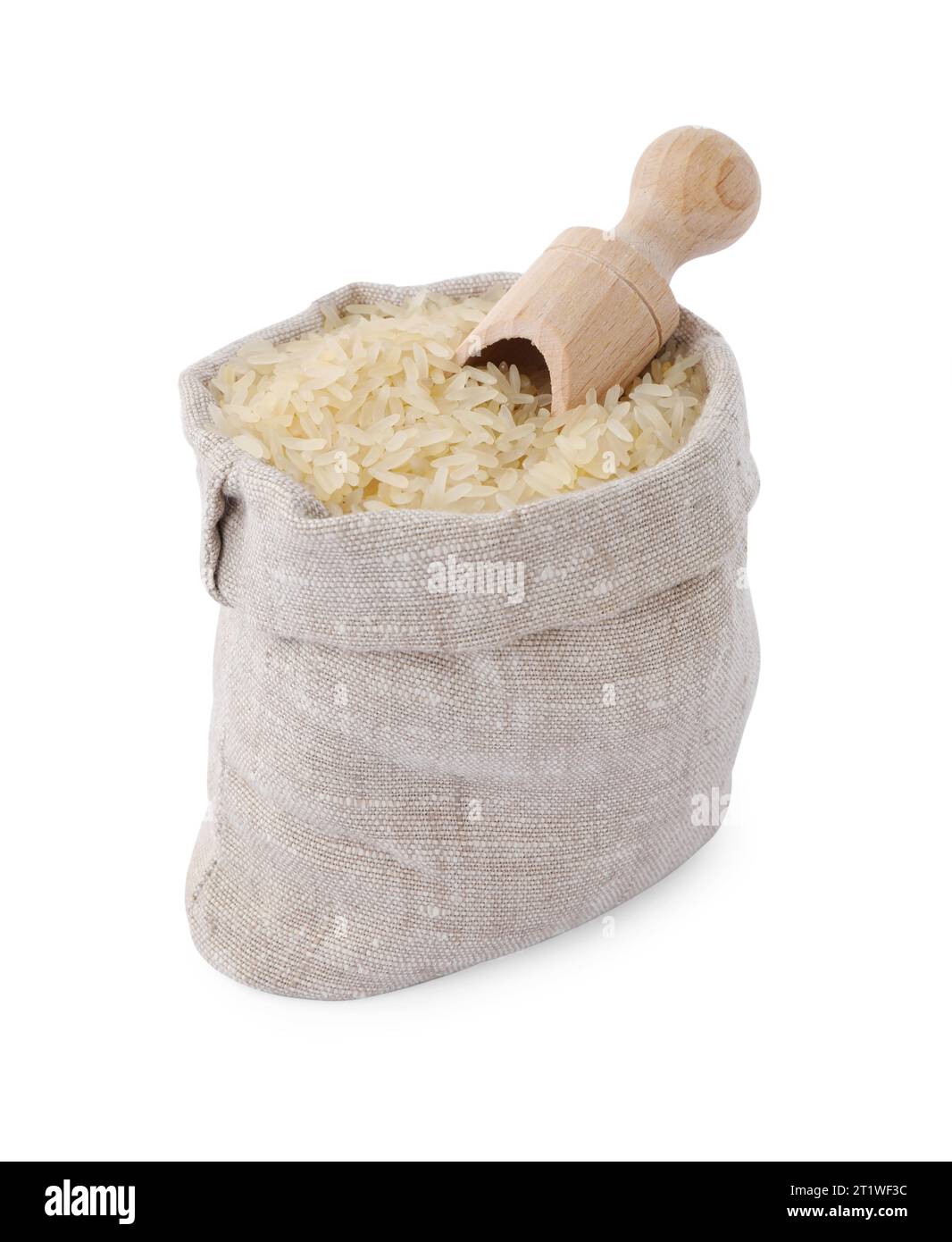 Raw rice in sack hi-res stock photography and images - Alamy