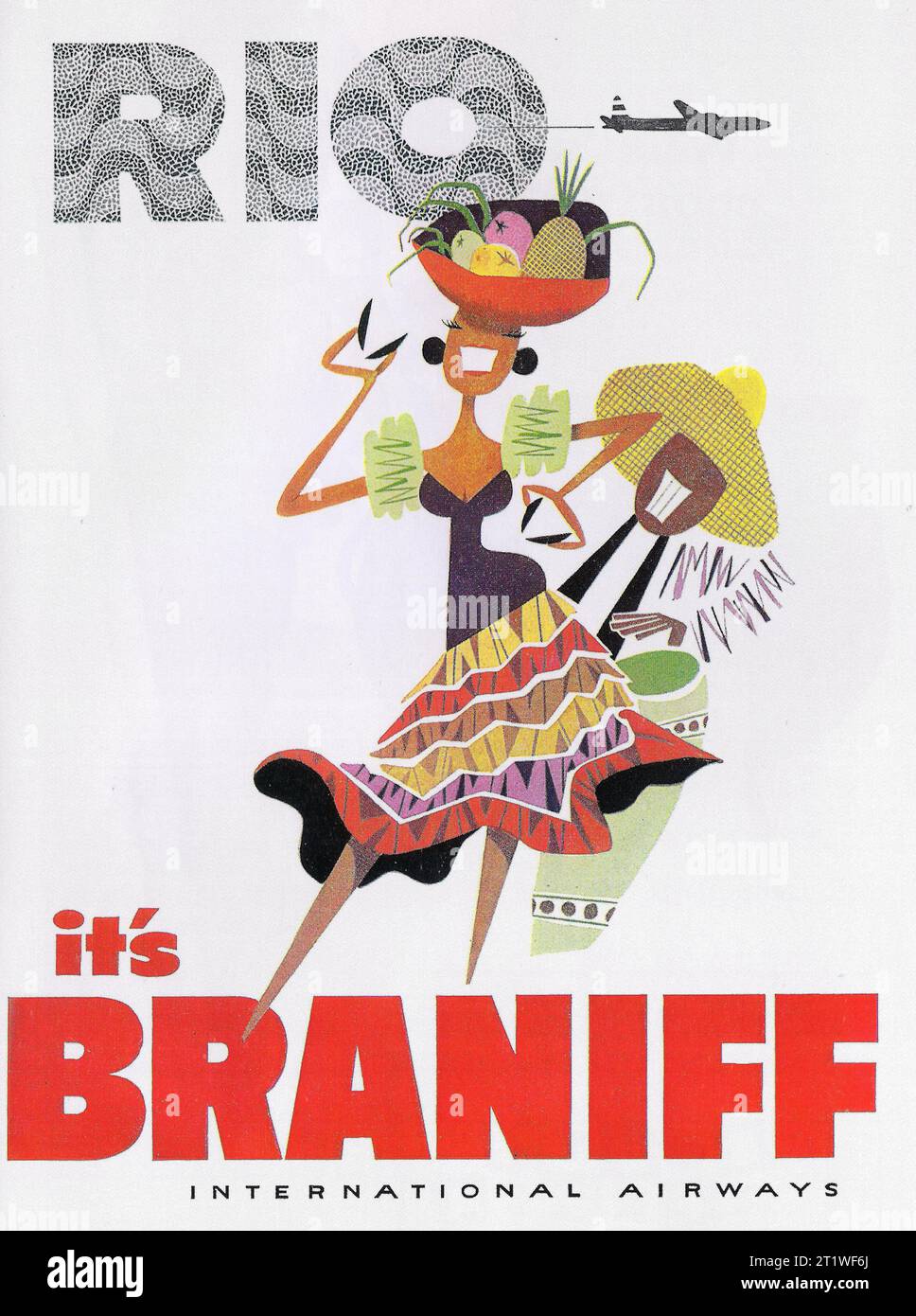 Braniff airways hi-res stock photography and images - Alamy