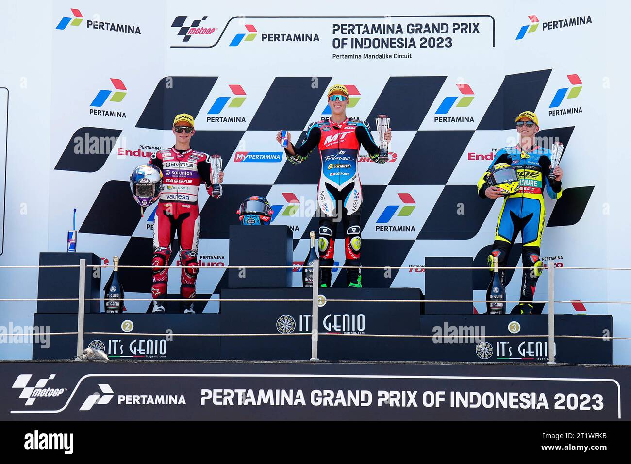 Lombok, Indonesia. 15th Oct, 2023. Races of MotoGP Grand Prix of Indonesia at Pertamina ...