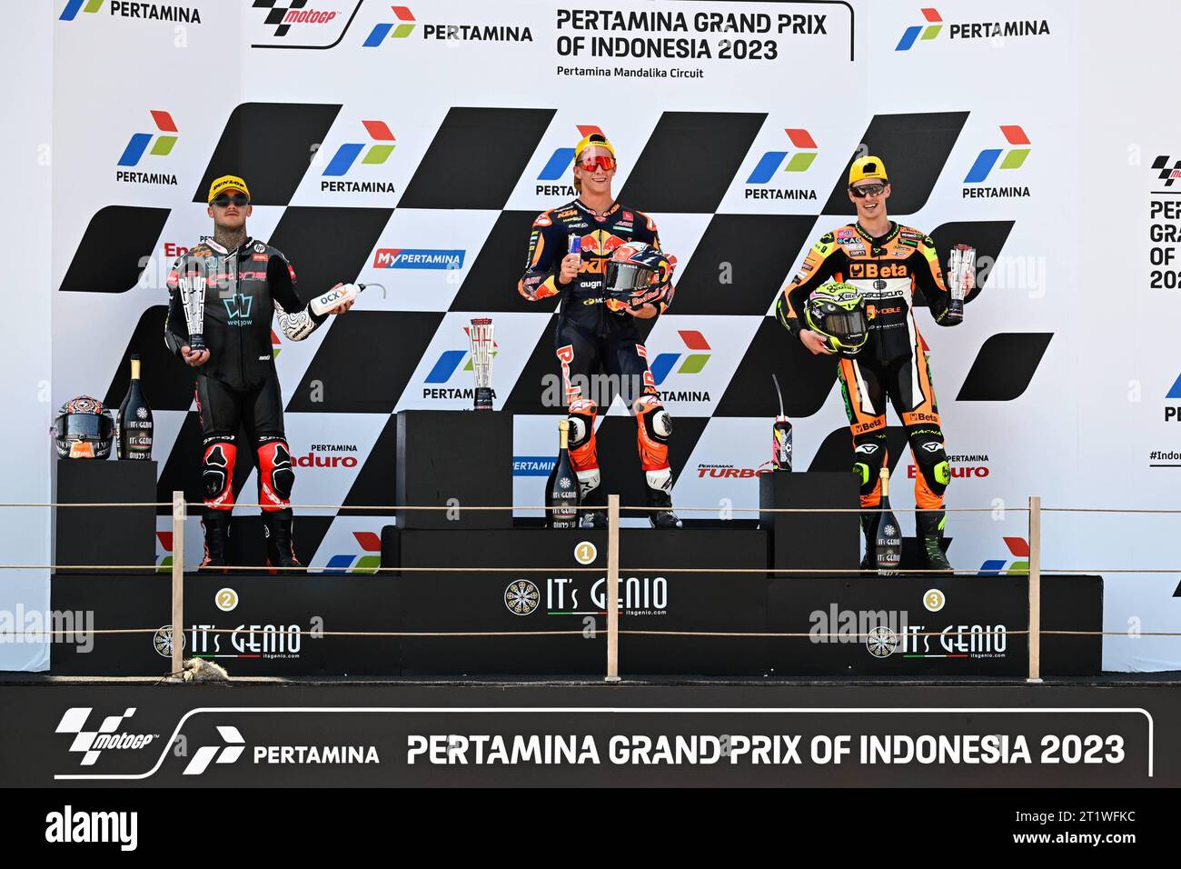 Lombok, Indonesia. 15th Oct, 2023. Races of MotoGP Grand Prix of Indonesia at Pertamina ...