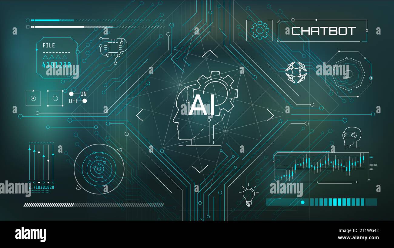 Infographics on the topic of future technologies Stock Vector Image ...