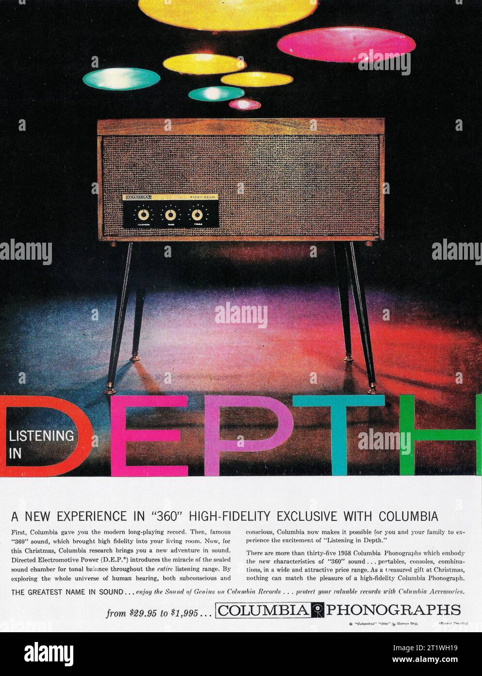 American ads 1950s hi-res stock photography and images - Alamy