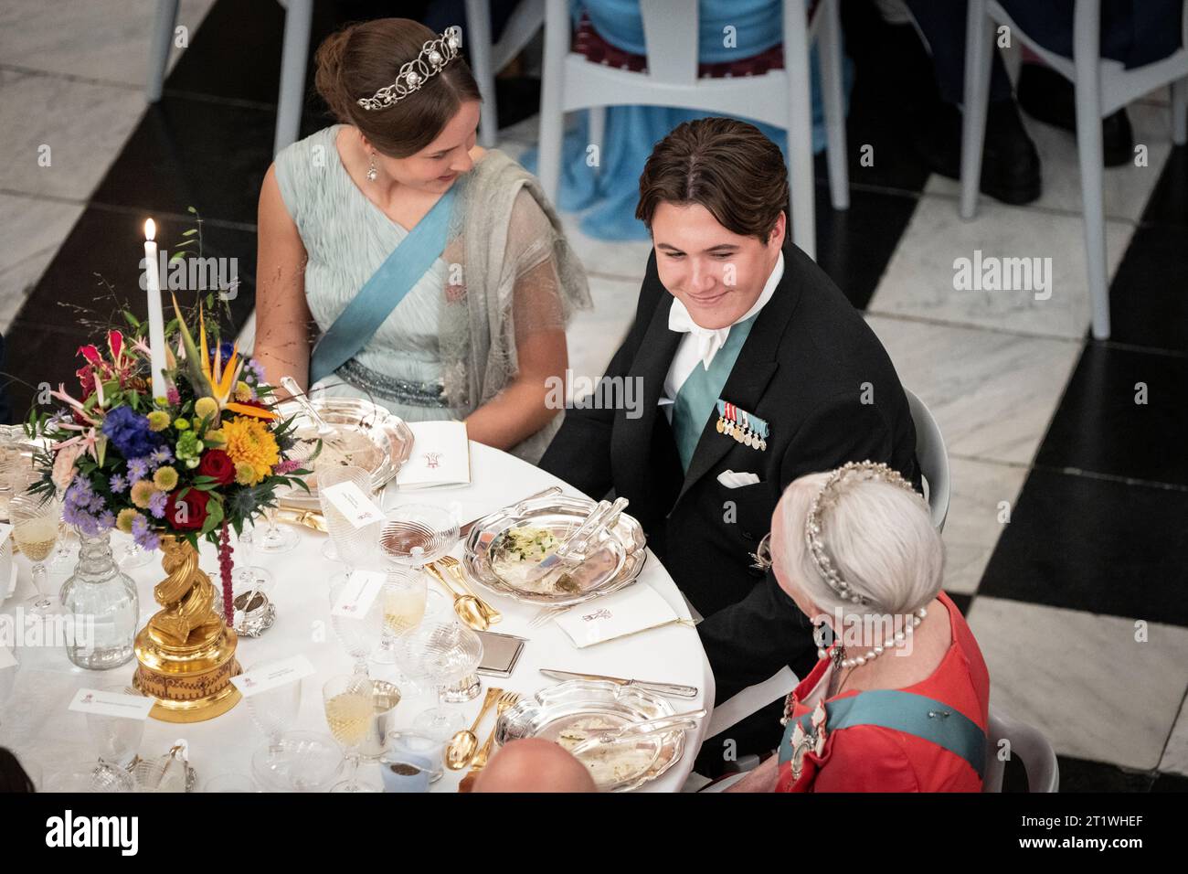 Princess Ingrid Alexandra, Prince Christian and Queen Margrethe.Prince ...