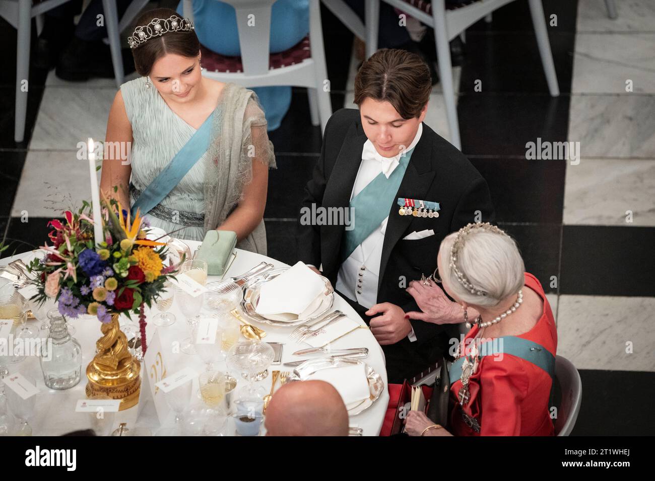 Princess Ingrid Alexandra, Prince Christian and Queen Margrethe ...