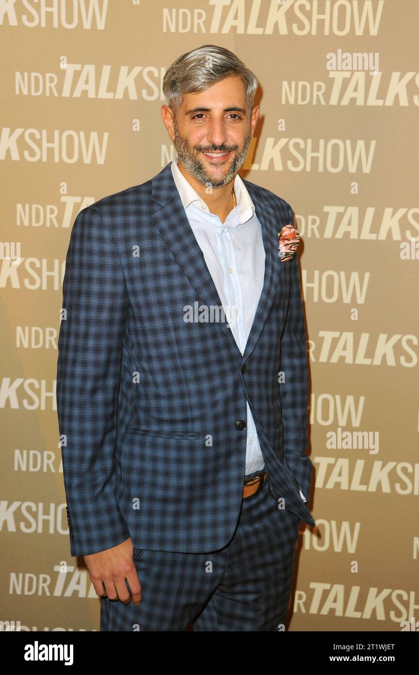 Michel Abdollahi. Roter Teppich zur1000. TV-Sendung der NDR Talk Show ...