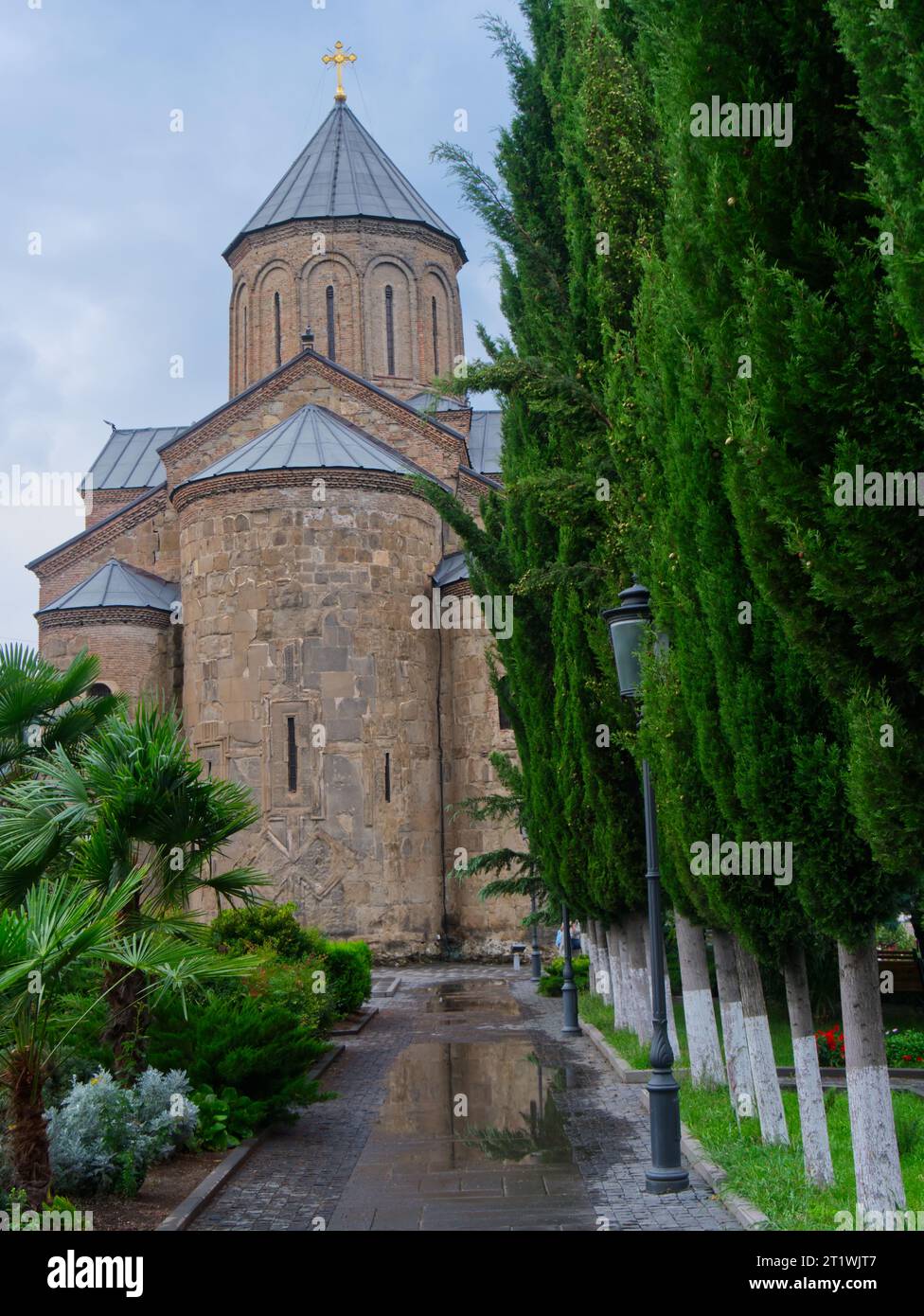 Metekhi Church is the oldest orthodox church in Tbilisi and it was ...