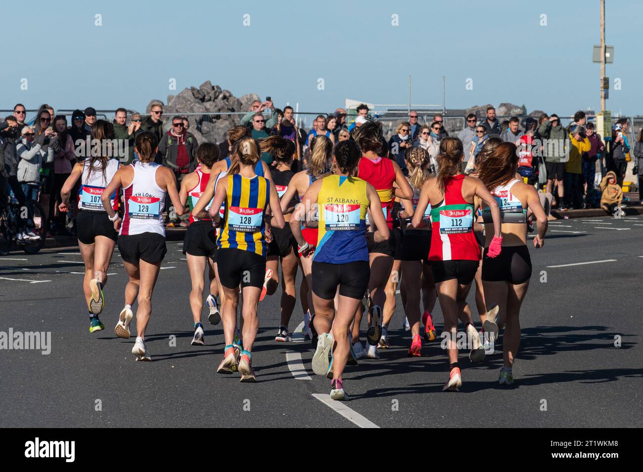Great South Run, 15 October 2023, Portsmouth, Hampshire, England, UK ...