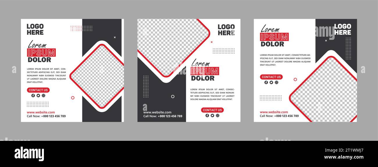 social media posts template, poster, ads, digital marketing posts ...