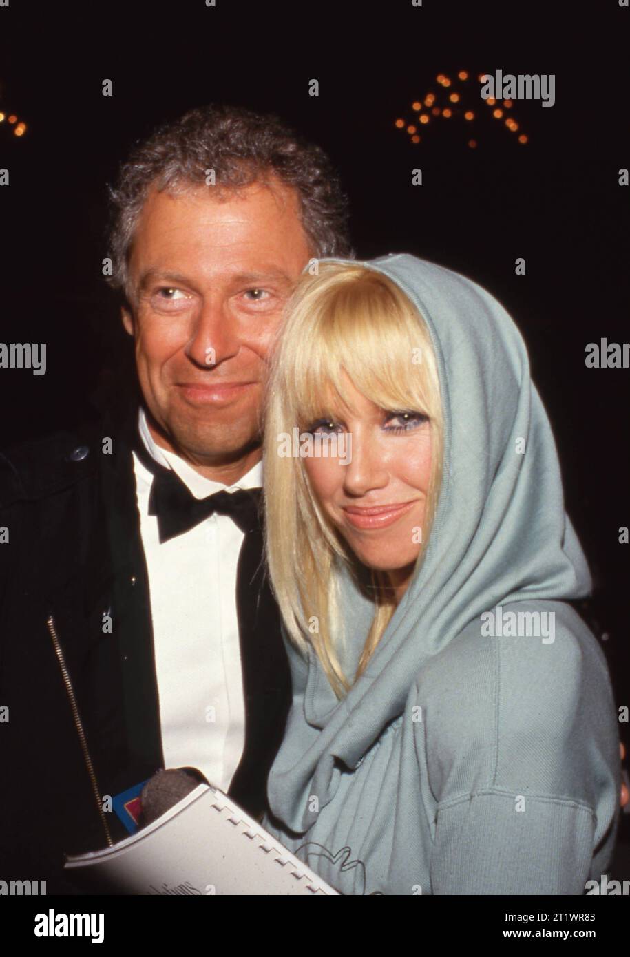 Suzanne Somers and Alan Hamel 1987 Copyright: xRalphxDominguez ...
