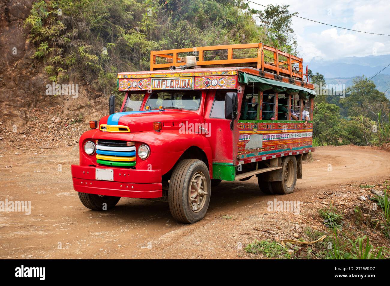 Betania, Antioquia - Colombia - August 24, 2023. Colorful and ...