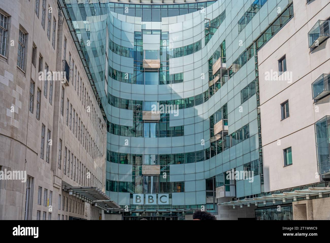 Bbc building central london hi-res stock photography and images - Alamy