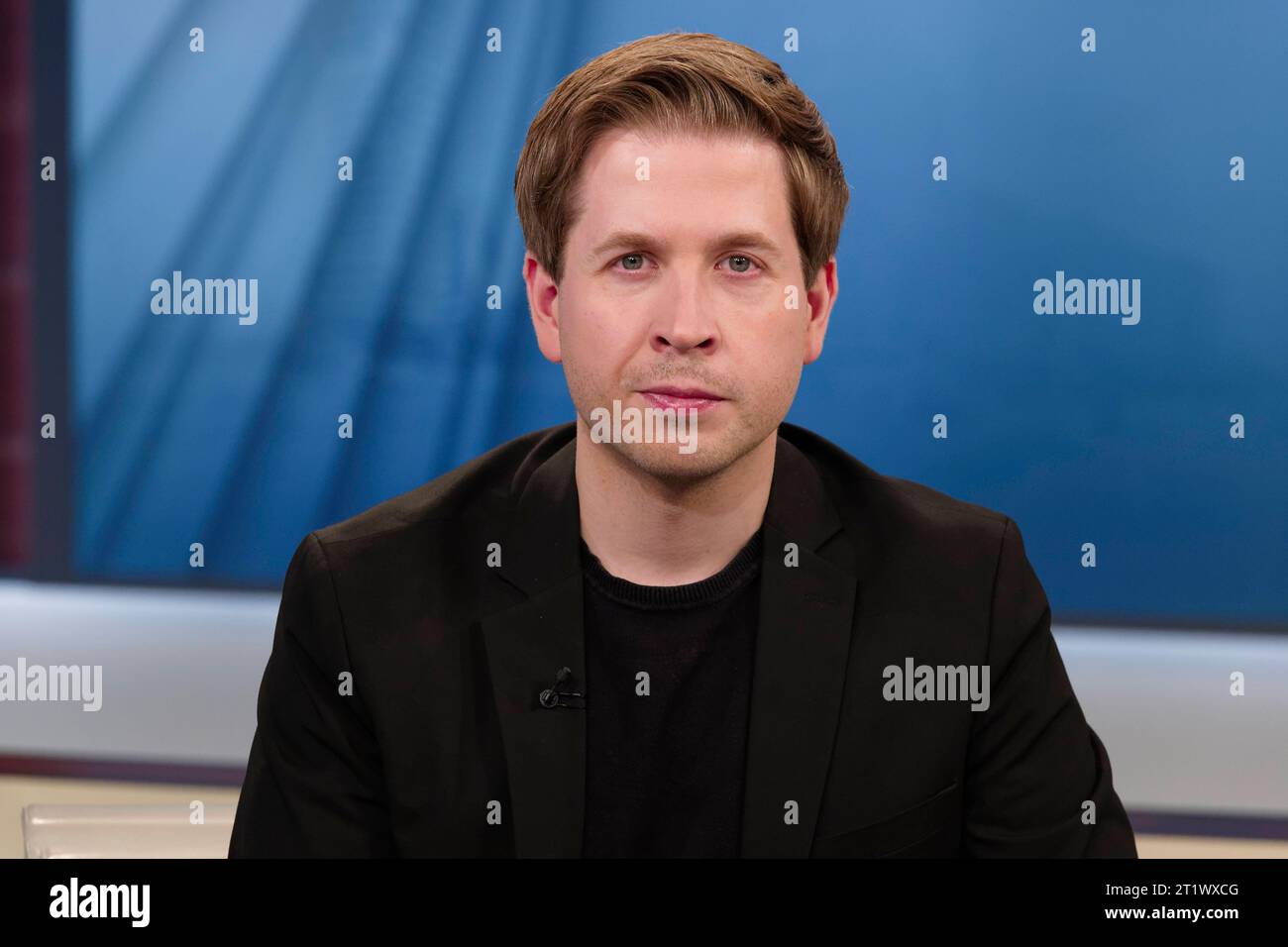 Kevin Kühnert bei Anne Will 2023-10-15 - Deutschland, Berlin - Kevin ...