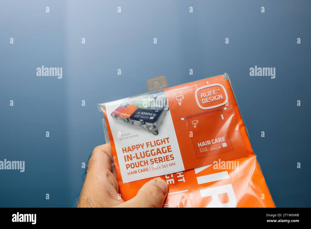 Happy flight in luggage pouch series hi-res stock photography and ...