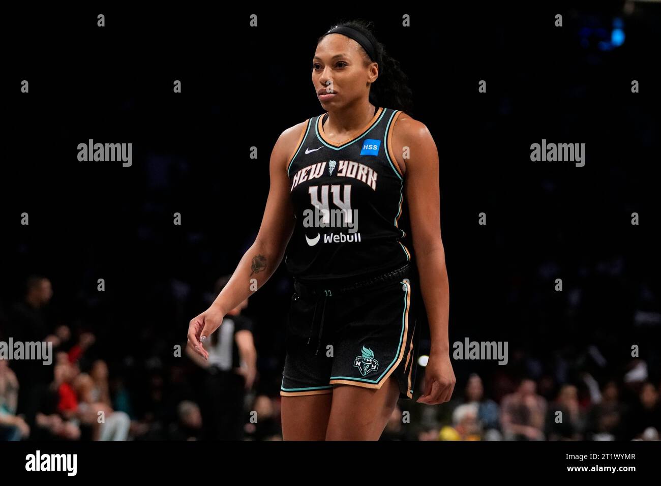 New York Liberty's Betnijah Laney (44) during the second half in Game 3 ...