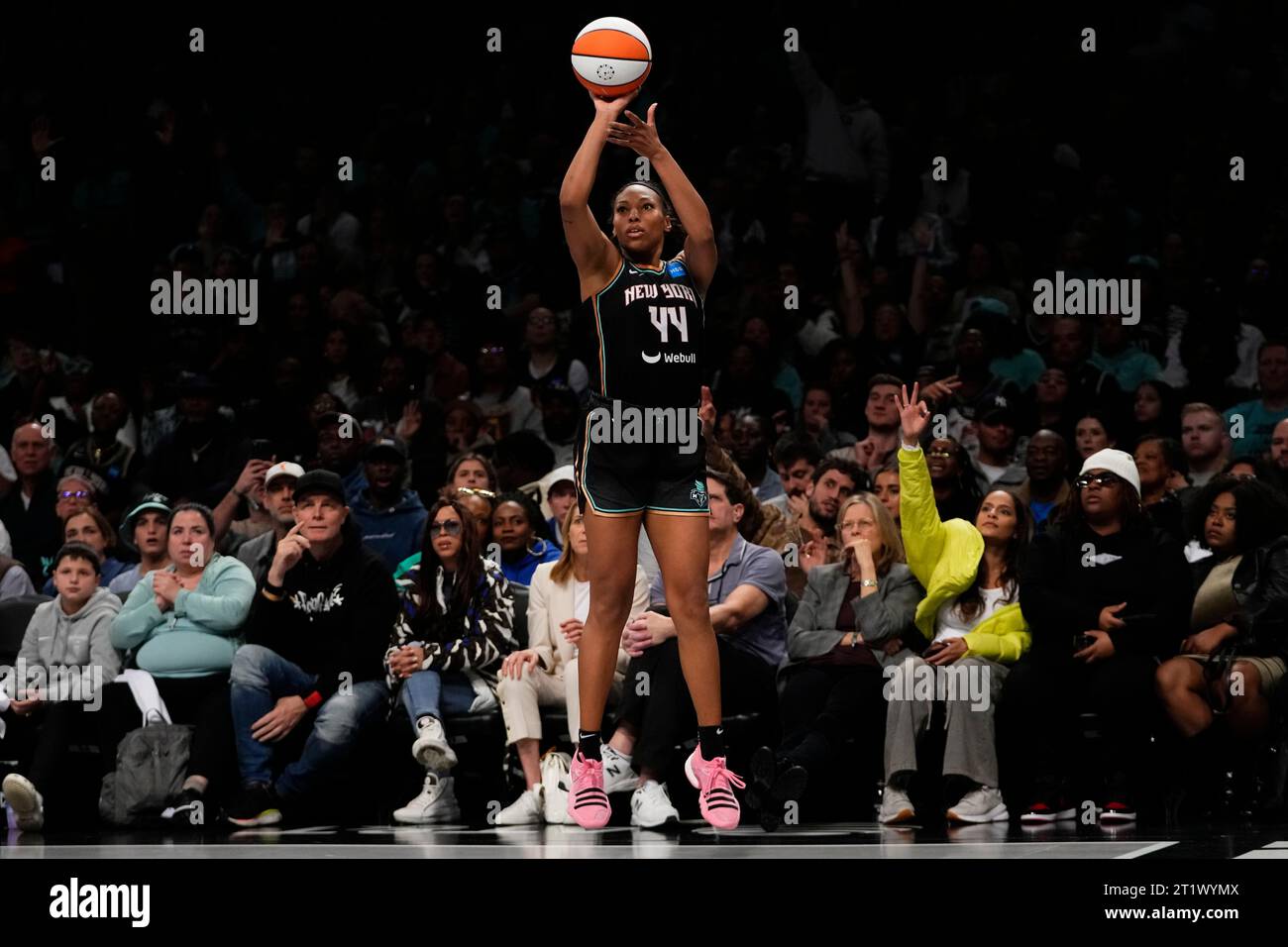 New York Liberty's Betnijah Laney (44) during the second half in Game 3 ...