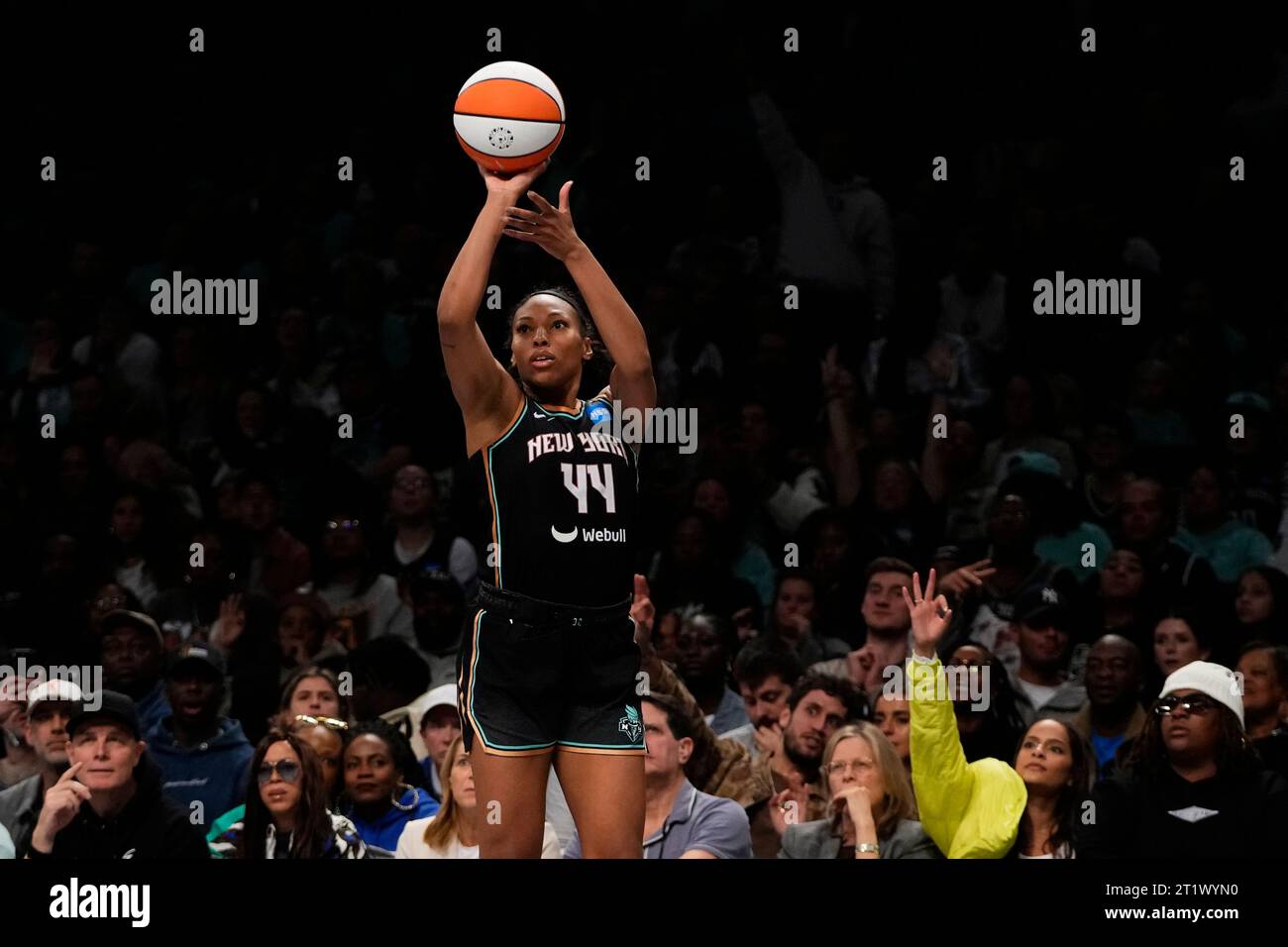 New York Liberty's Betnijah Laney (44) during the second half in Game 3 ...