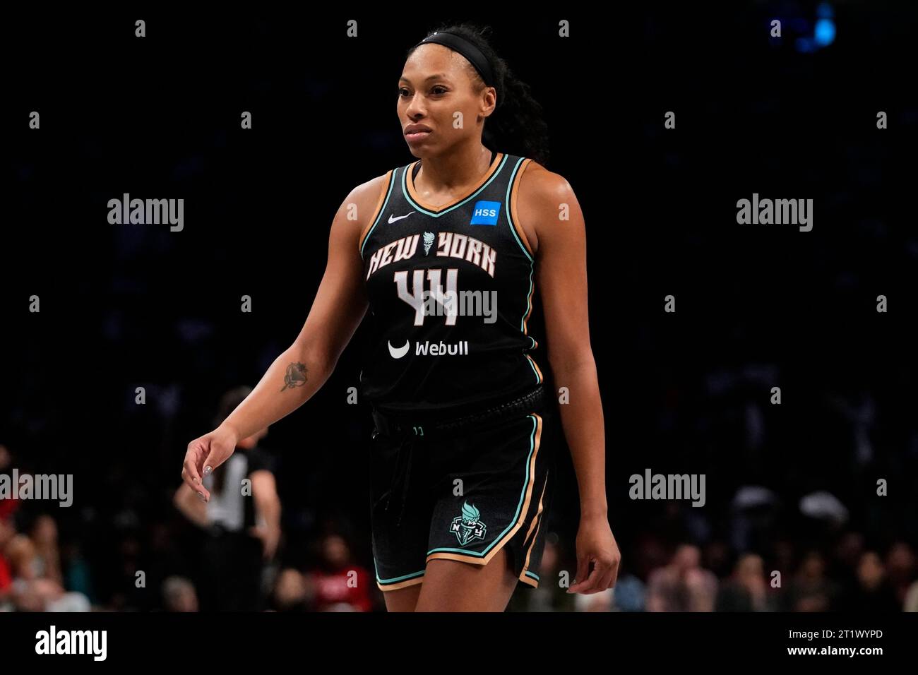 New York Liberty's Betnijah Laney (44) during the second half in Game 3 ...
