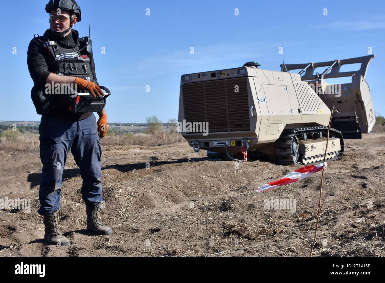 Demining vehicle hi-res stock photography and images - Alamy