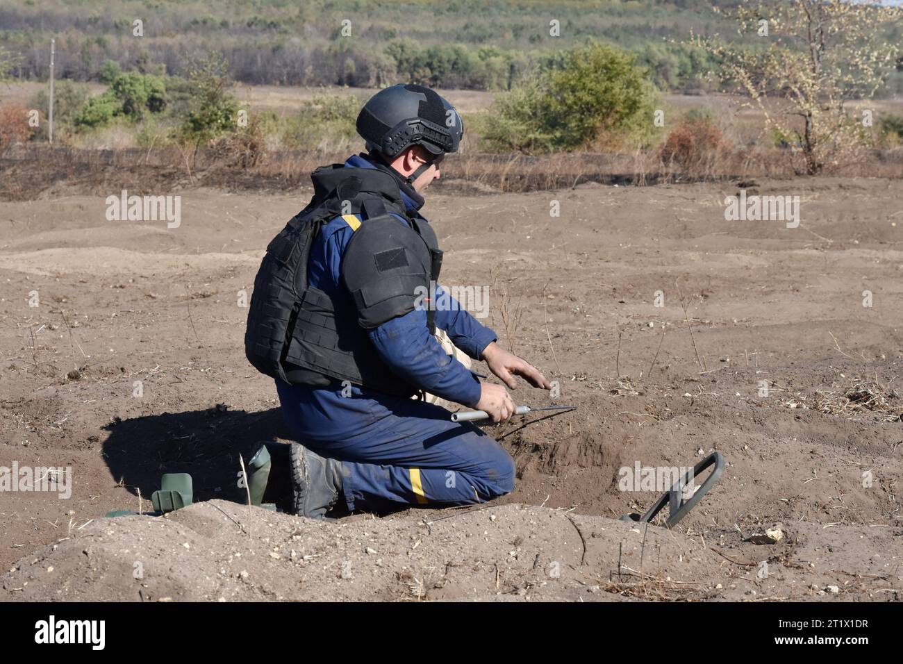 Demining areas hi-res stock photography and images - Alamy