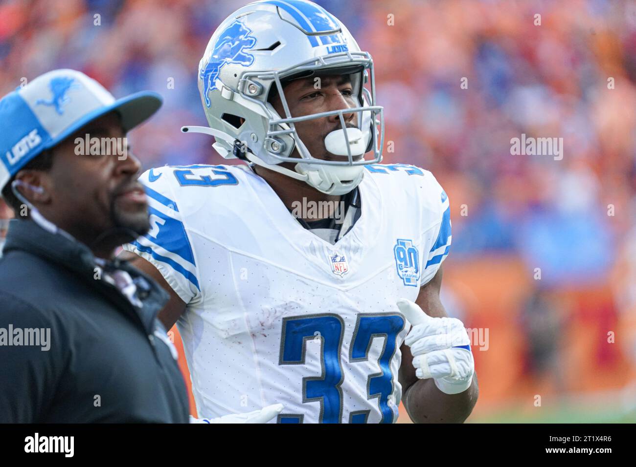 Tampa Bay, Florida, USA, October 15, 2023, Detroit Lions player Devine ...