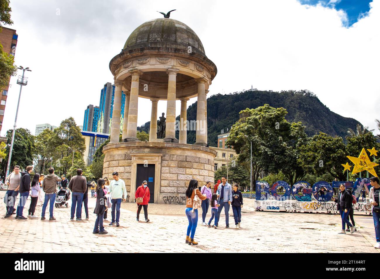 Temple of the liberator hi-res stock photography and images - Alamy