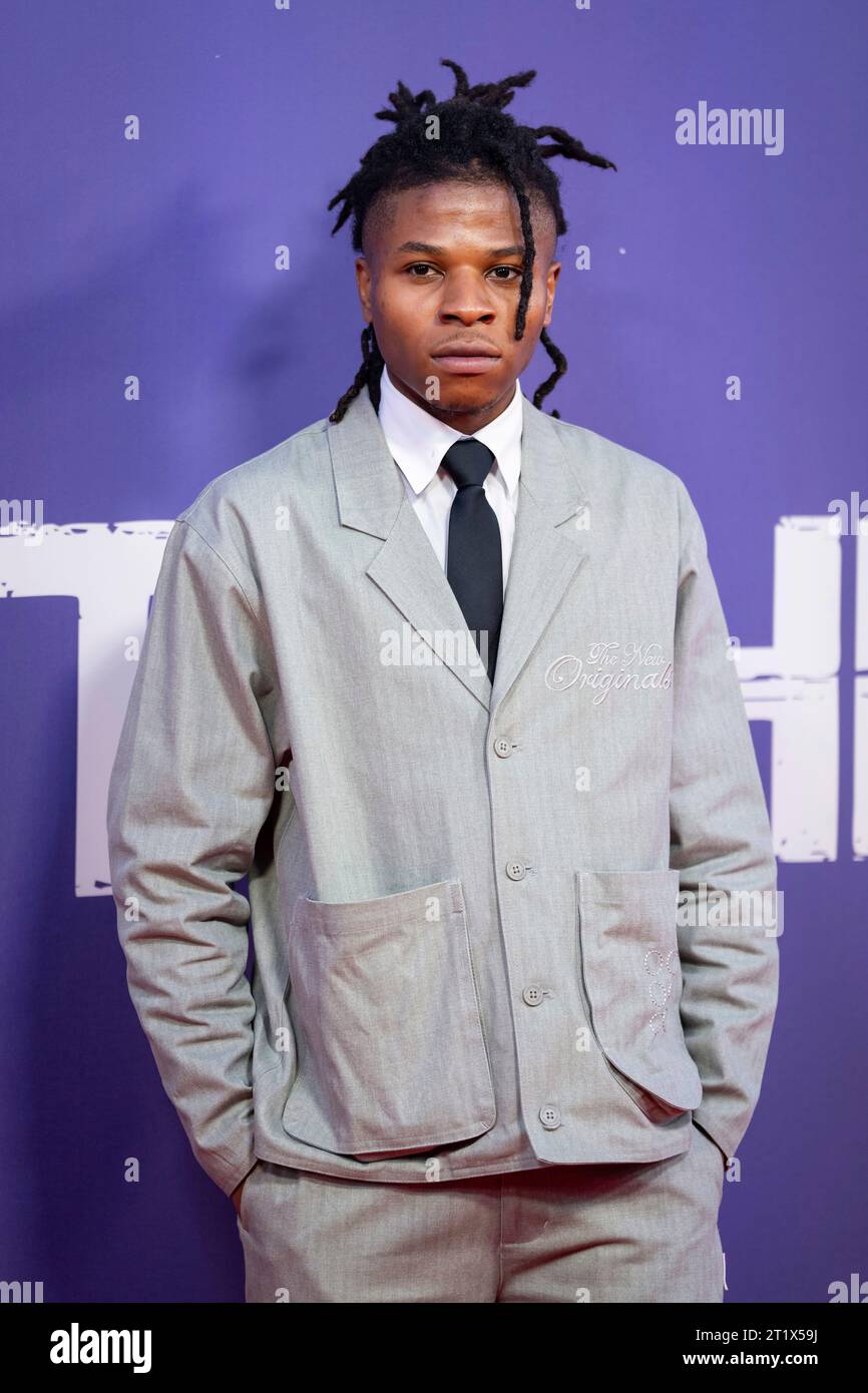 Rasaq Kukoyi poses for photographers at the premiere of the film 'The ...