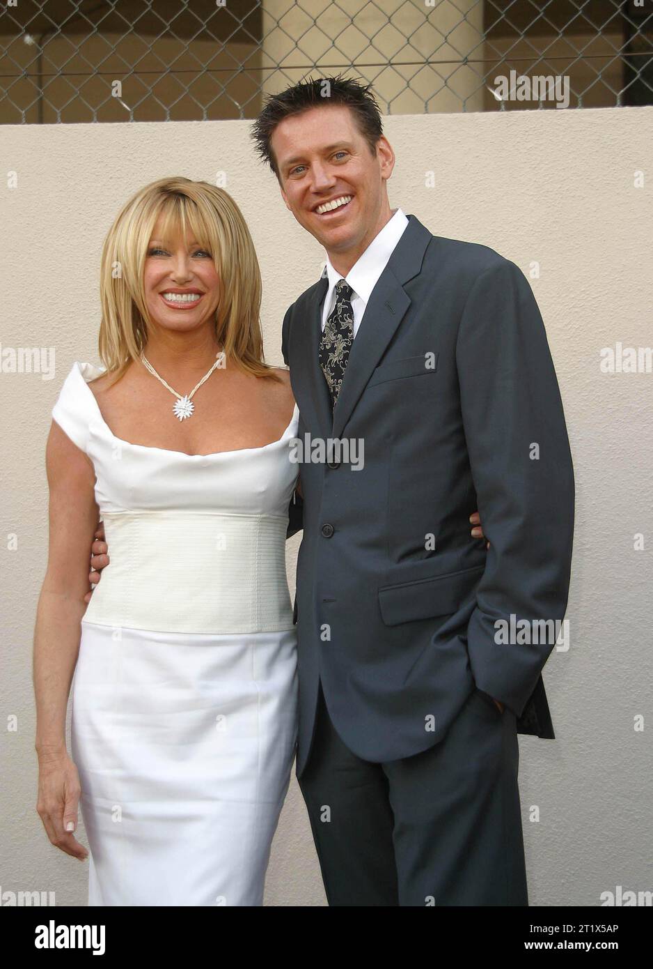 Hollywood, California, USA. 24th Jan, 2003. Actress SUZANNE SOMERS and ...