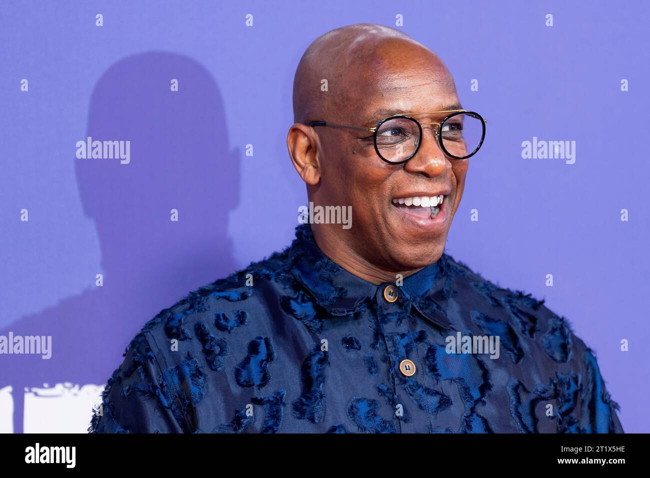 Ian Wright poses for photographers at the premiere of the film 'The ...