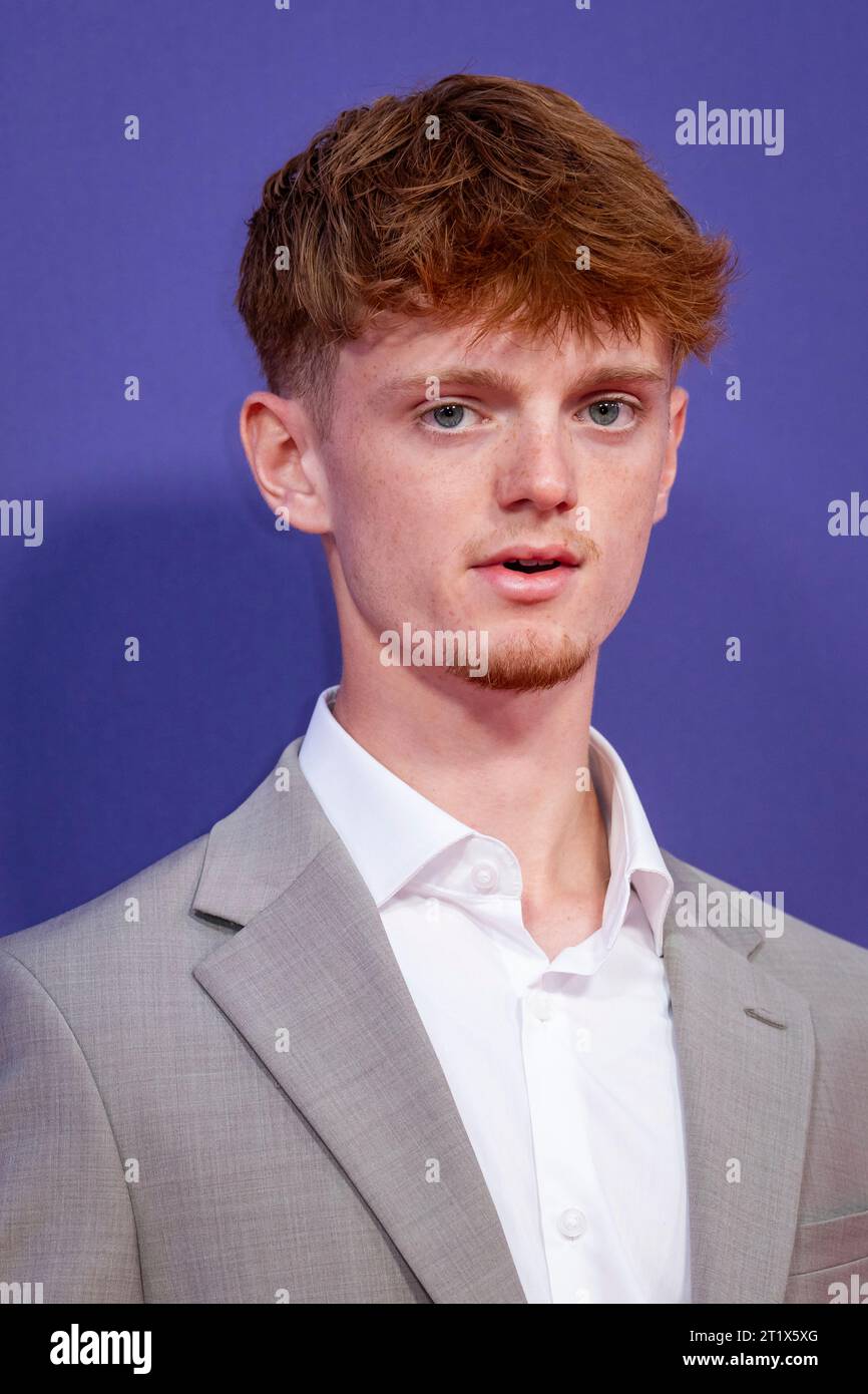 Henry Lawfull poses for photographers at the premiere of the film 'The ...