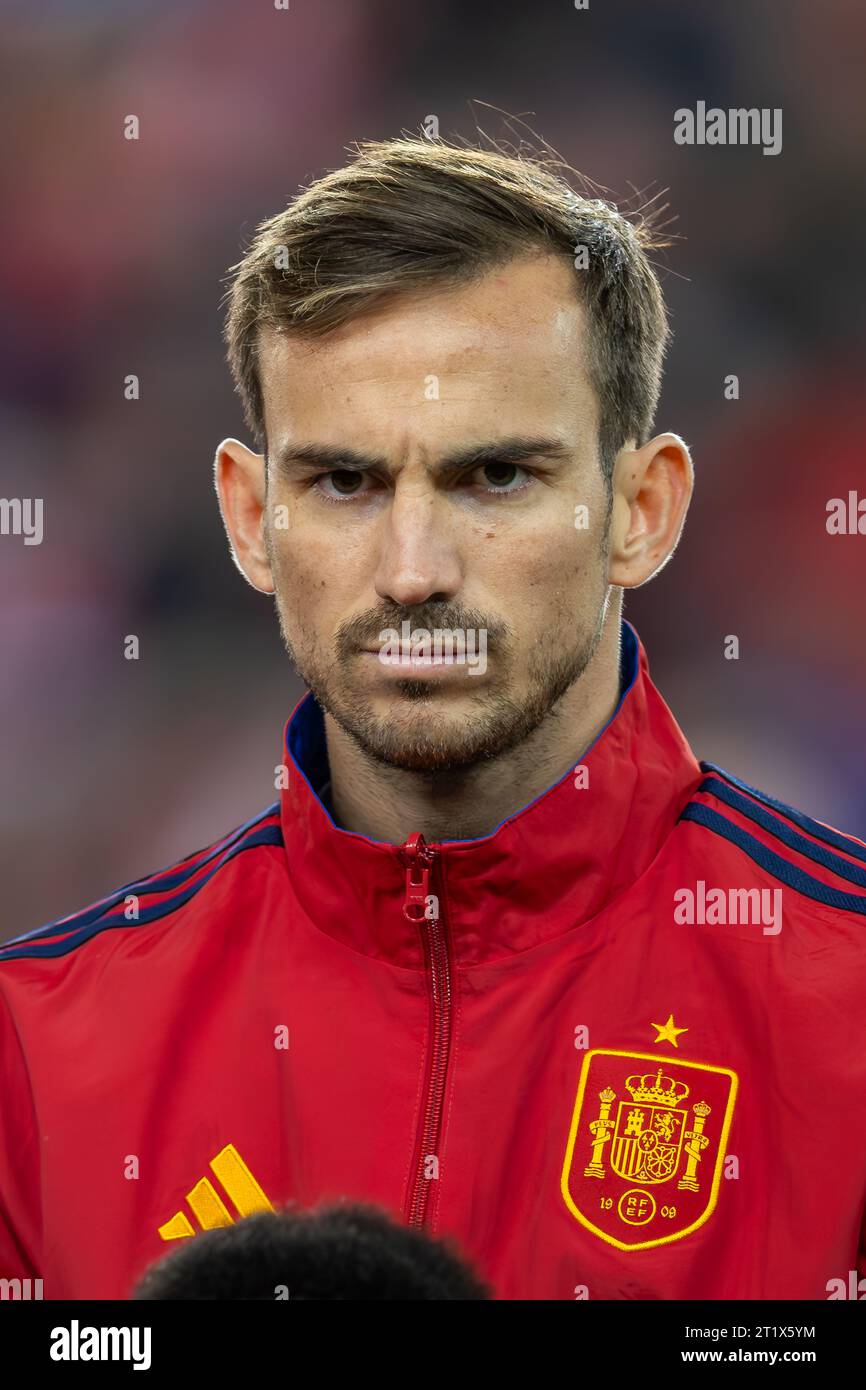 Oslo, Norway 15 October 2023 Fabian Ruiz of Spain and Paris Saint ...