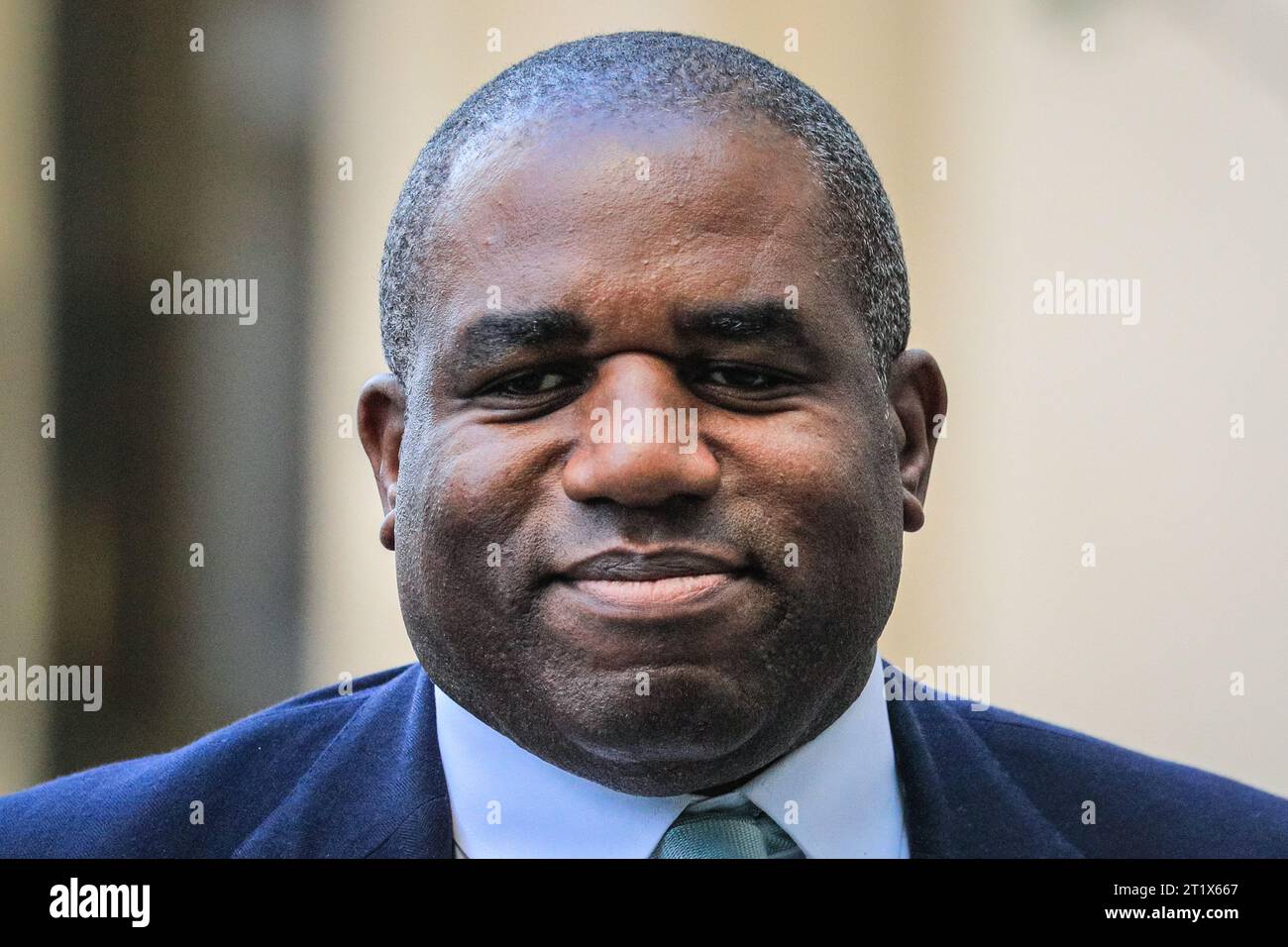 London, UK. 15th Oct, 2023. David Lammy, Shadow Foreign Secretary, at ...