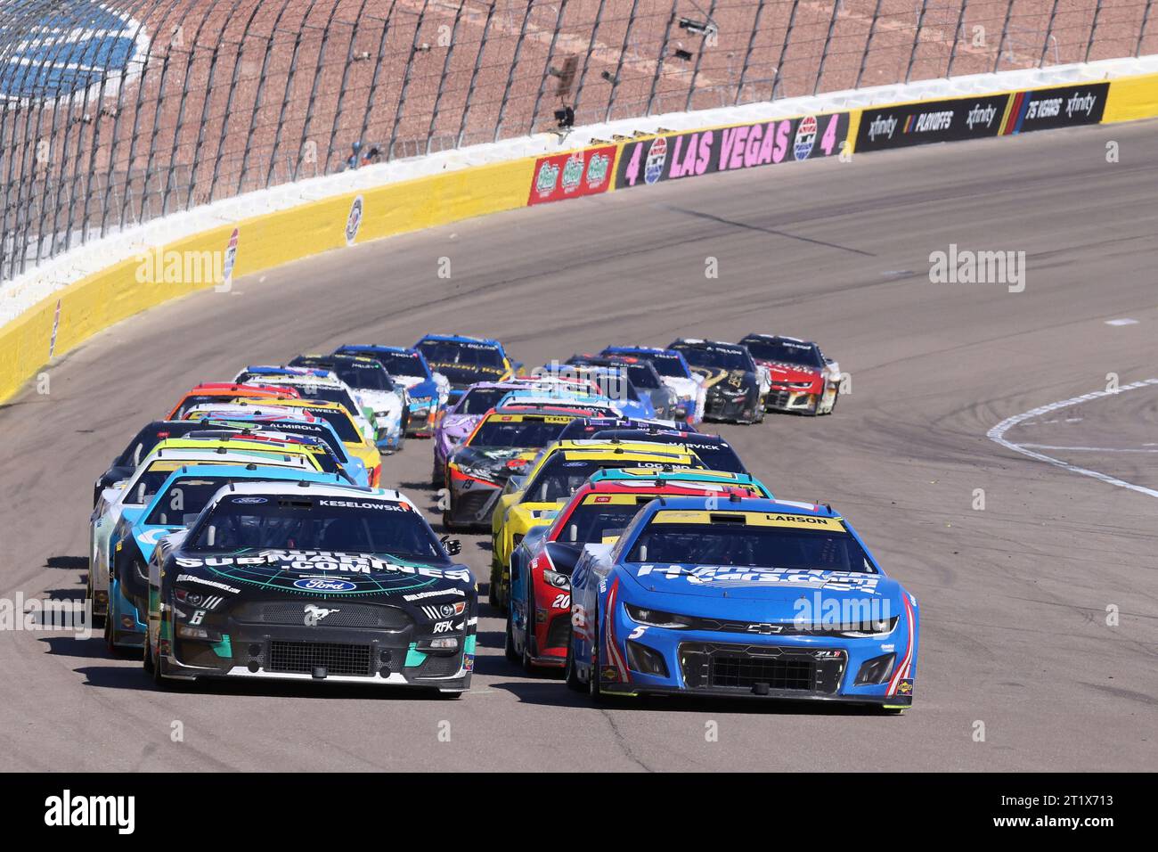 LAS VEGAS, NV - OCTOBER 15: Brad Keselowski (#6 RFK Racing ...