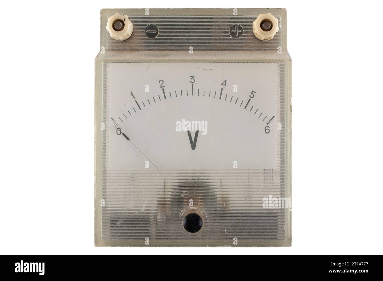 Old voltmeter Cut Out Stock Images & Pictures - Alamy