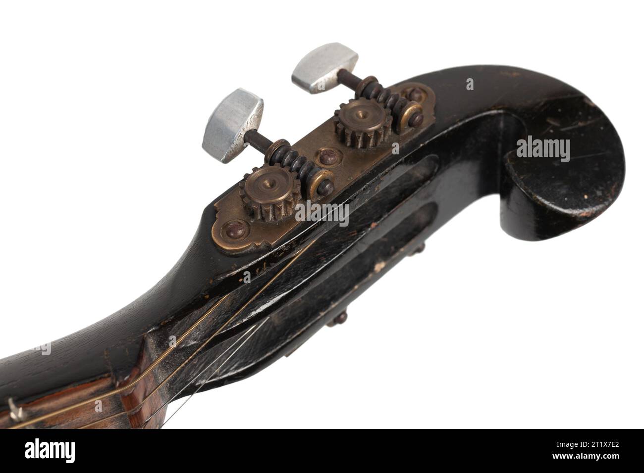 Ukrainian domra. Long-necked folk string instrument of the lute family ...