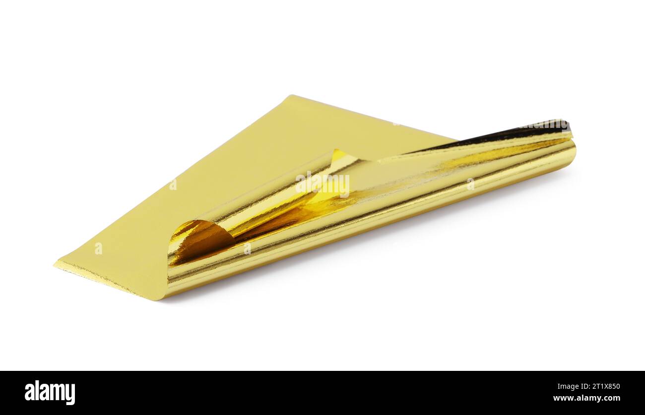 Edible gold sheet hi-res stock photography and images - Alamy