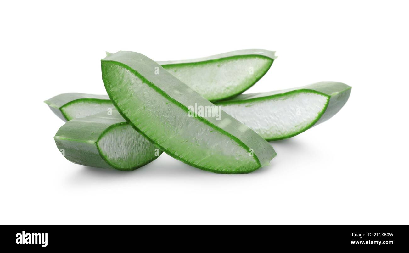 Group slices aloe vera hi-res stock photography and images - Alamy