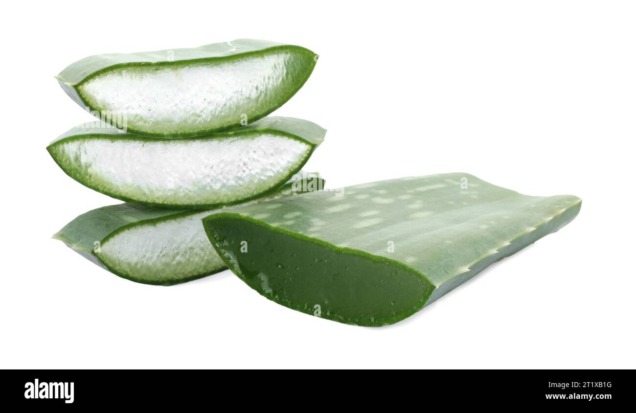 Group slices aloe vera hi-res stock photography and images - Alamy