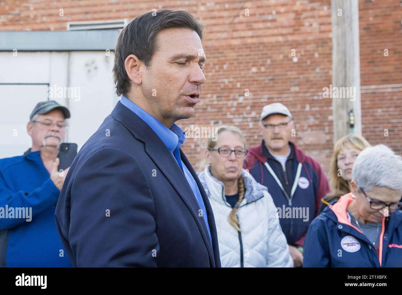 Florida Governor Ron DeSantis made a campaign visit to Jake & Walt’s ...