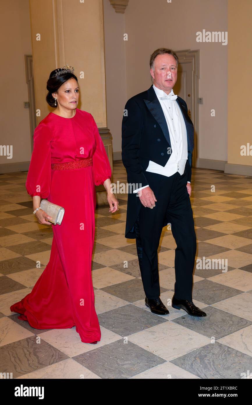 Prince Gustav zu Sayn-Wittgenstein-Berleburg and Princess Carina zu ...