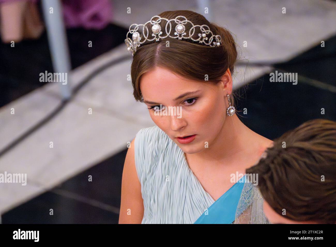 Princess Ingrid Alexandra of Norway during a gala dinner on the ...