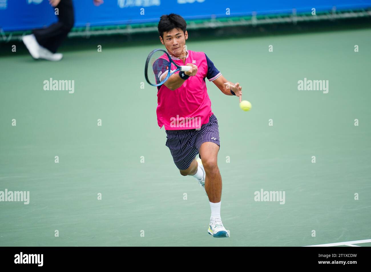 Osaka, Japan. 14th Oct, 2023. Tianhui Zhang (CHN), October 14, 2023 ...