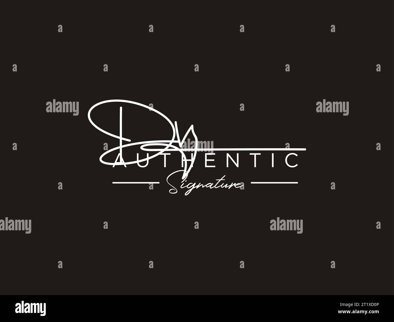 Dv modern logo hi-res stock photography and images - Alamy